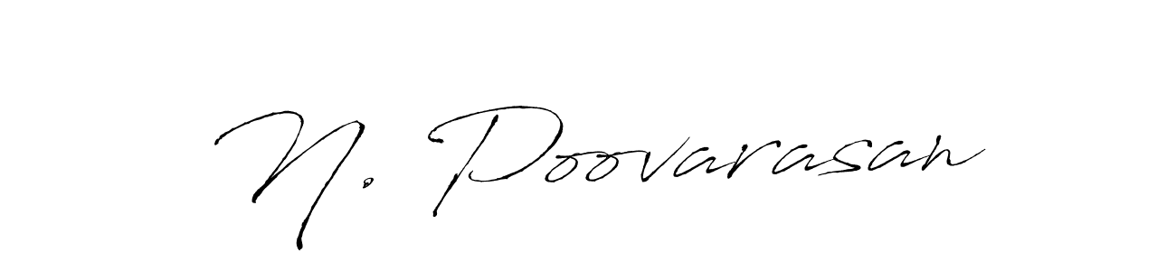 85+ N. Poovarasan Name Signature Style Ideas | Excellent Name Signature