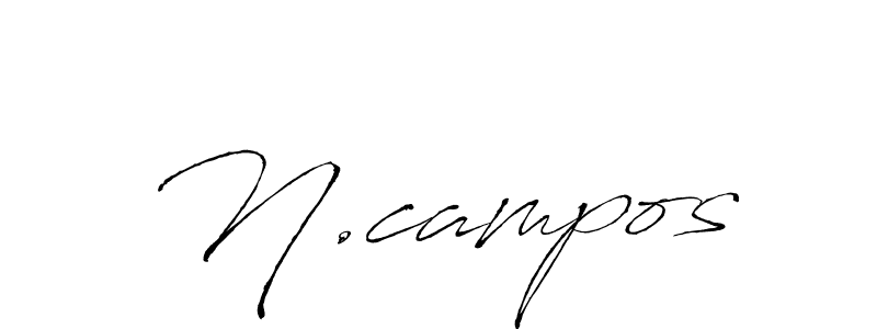 74+ N.campos Name Signature Style Ideas | Professional eSign