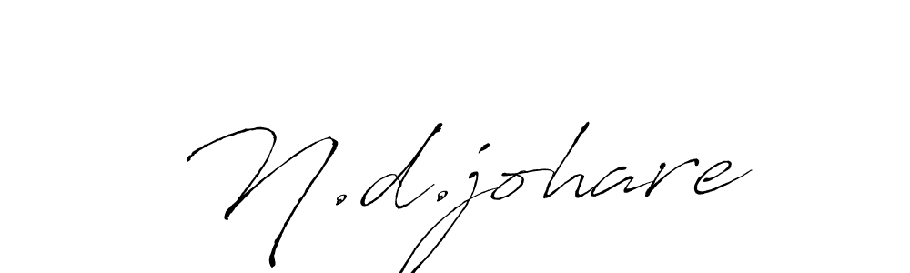 93+ N.d.johare Name Signature Style Ideas | Ideal Digital Signature