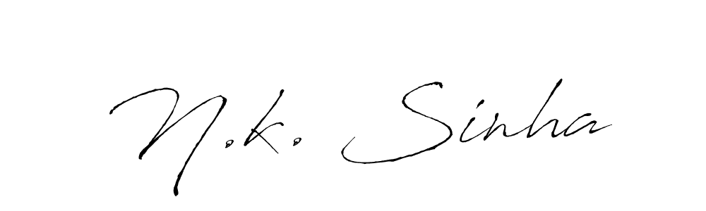 76+ N.k. Sinha Name Signature Style Ideas | Cool Digital Signature