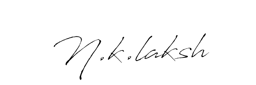 96+ N.k.laksh Name Signature Style Ideas | Creative eSignature
