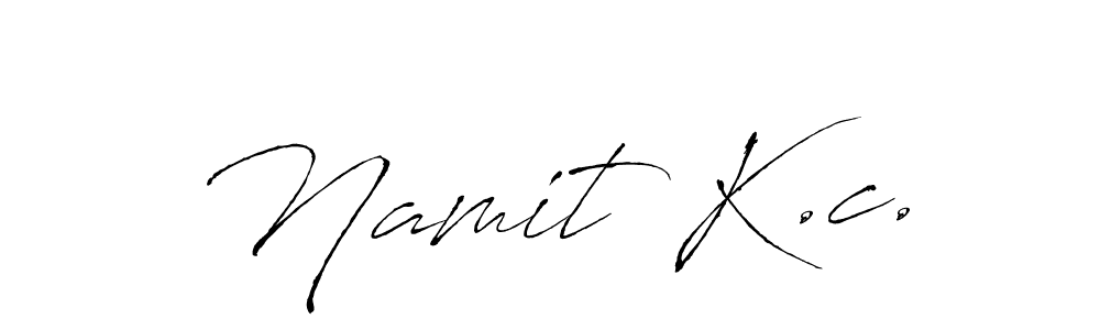 95+ Namit K.c. Name Signature Style Ideas | New Name Signature