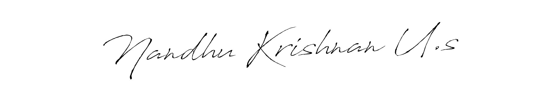 74+ Nandhu Krishnan U.s Name Signature Style Ideas | Creative eSignature