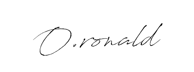 84+ O.ronald Name Signature Style Ideas | Wonderful eSignature