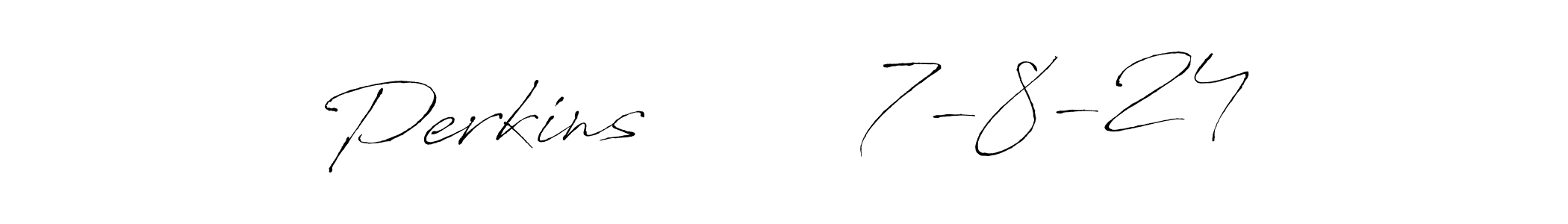 84+ Perkins 7-8-24 Name Signature Style Ideas | Fine E-Sign