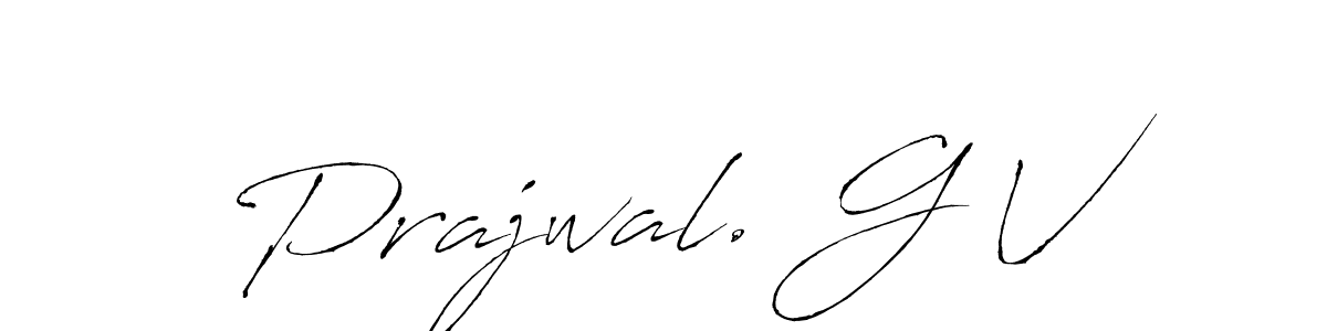 83+ Prajwal. G V Name Signature Style Ideas | Superb Online Signature
