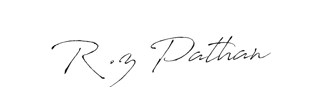 95+ R .z Pathan Name Signature Style Ideas | Exclusive Autograph