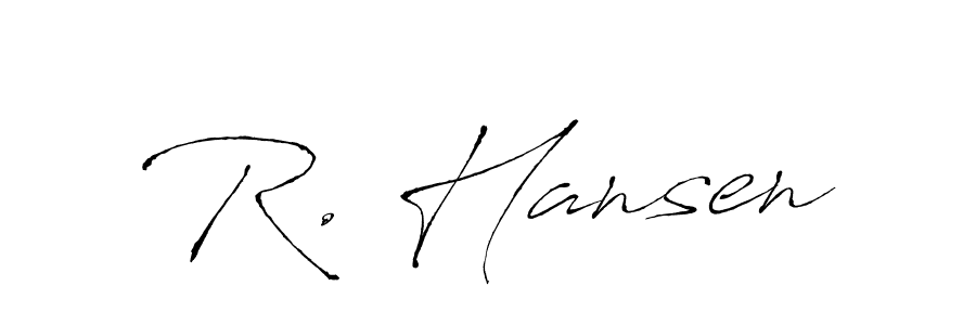 97+ R. Hansen Name Signature Style Ideas | Unique Electronic Sign