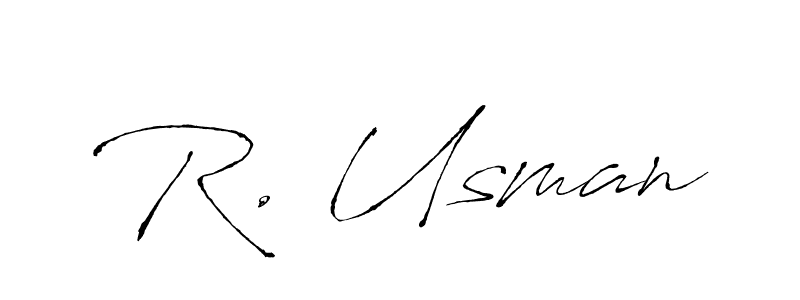 73+ R. Usman Name Signature Style Ideas | Latest Autograph