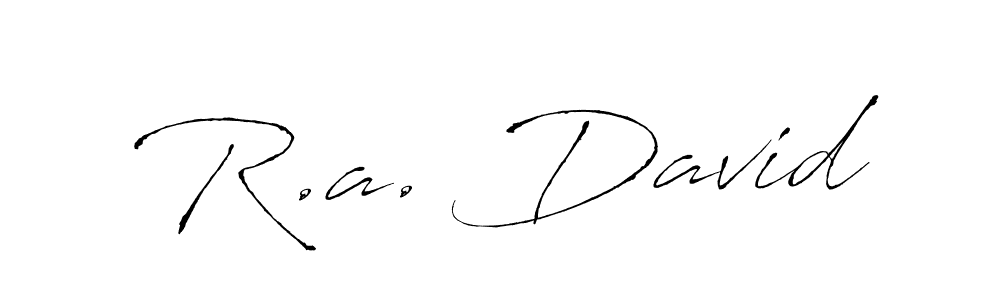 80+ R.a. David Name Signature Style Ideas | Ultimate Electronic Sign