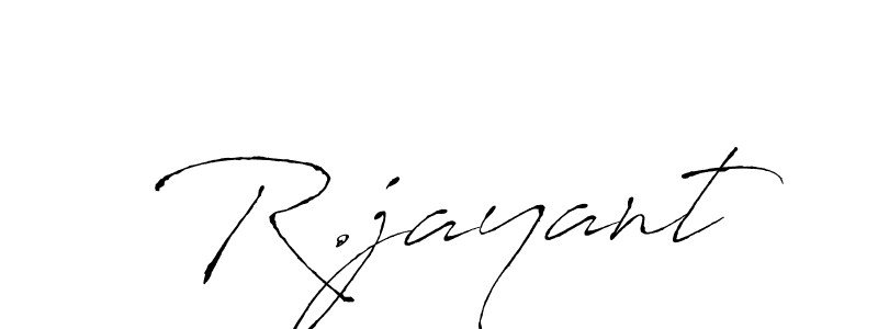 87+ R.jayant Name Signature Style Ideas | Wonderful Autograph