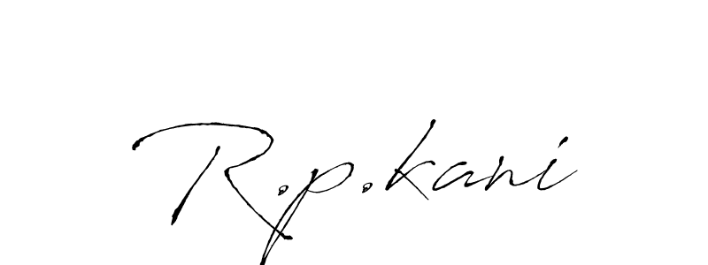 75+ R.p.kani Name Signature Style Ideas | Amazing eSignature