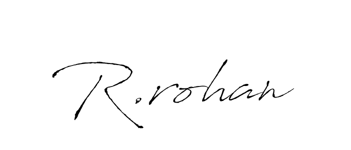 93+ R.rohan Name Signature Style Ideas | First-Class Online Autograph