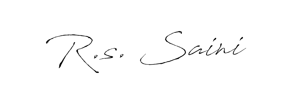 90+ R.s. Saini Name Signature Style Ideas | Creative Online Signature