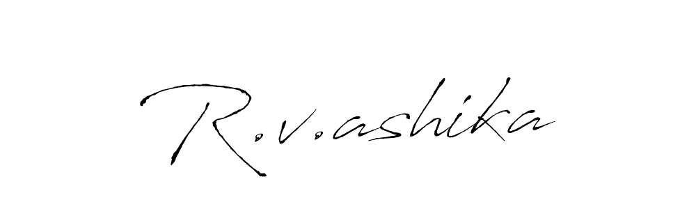 94+ R.v.ashika Name Signature Style Ideas | Super Online Signature