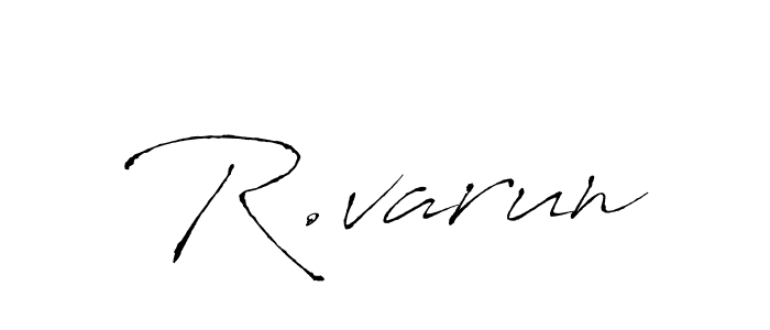 77+ R.varun Name Signature Style Ideas | Unique eSignature