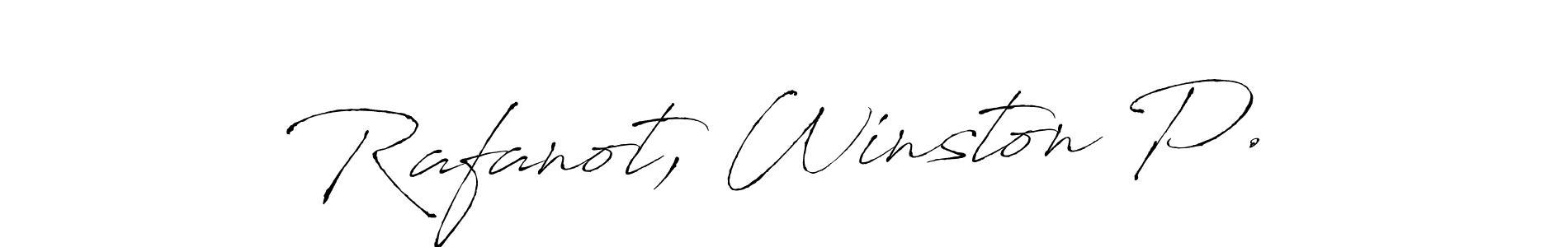 95+ Rafanot, Winston P. Name Signature Style Ideas | Amazing E-Sign