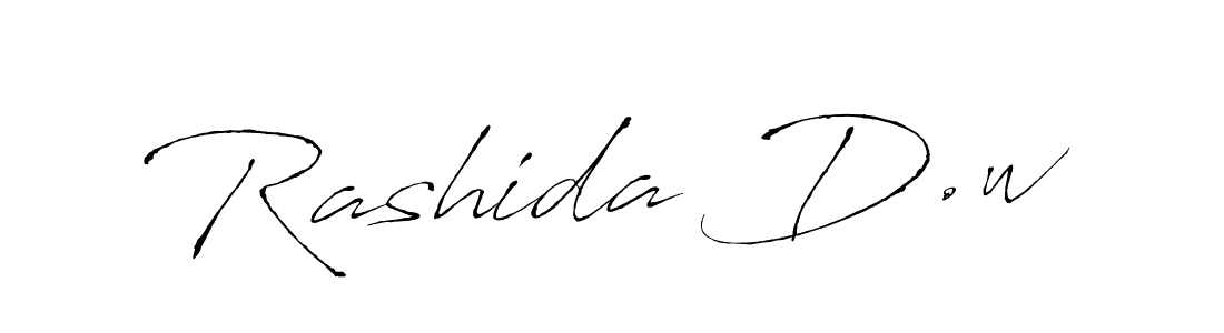 93+ Rashida D.w Name Signature Style Ideas | Awesome Electronic Signatures
