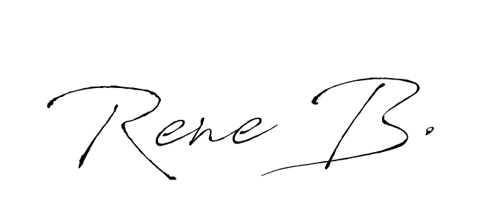 81+ Rene B. Name Signature Style Ideas | Wonderful Name Signature