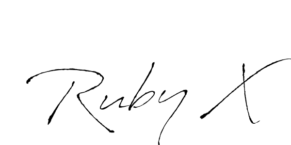 88+ Ruby X Name Signature Style Ideas | Cool Online Signature