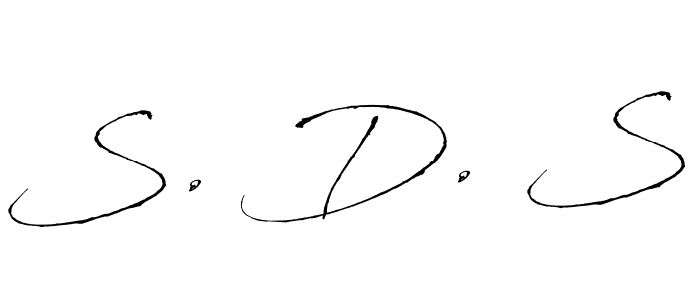 94+ S. D. S Name Signature Style Ideas | Wonderful Digital Signature