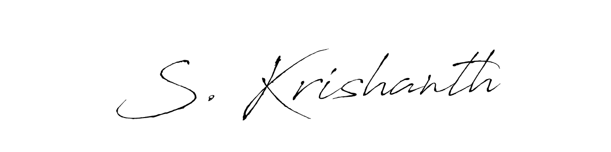 76+ S. Krishanth Name Signature Style Ideas | Free Online Autograph