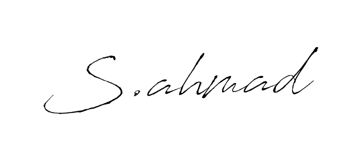 95+ S.ahmad Name Signature Style Ideas | Creative Electronic Sign