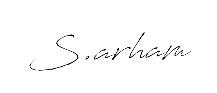 94+ S.arham Name Signature Style Ideas | Ideal Autograph