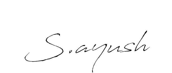 87+ S.ayush Name Signature Style Ideas | Superb eSignature
