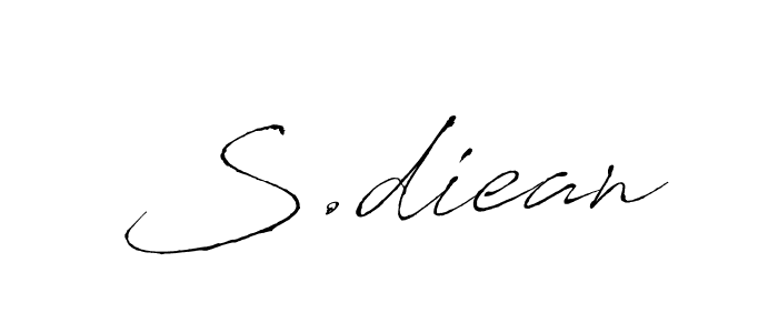 85+ S.diean Name Signature Style Ideas | Special Digital Signature