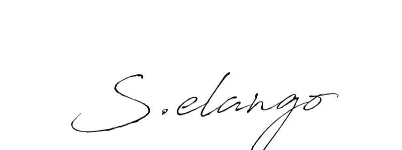 82+ S.elango Name Signature Style Ideas | Best Electronic Sign