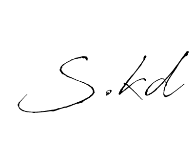 91+ S.kd Name Signature Style Ideas | New Autograph
