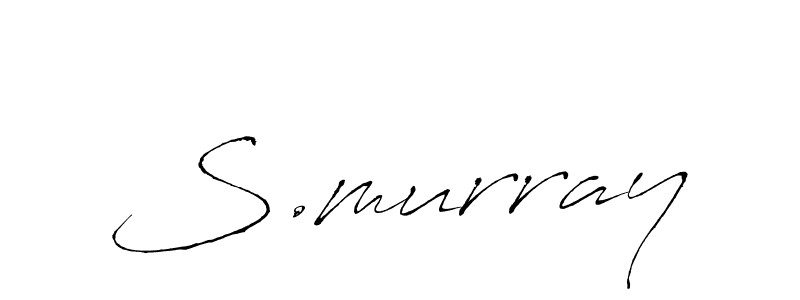 99+ S.murray Name Signature Style Ideas | Unique Name Signature
