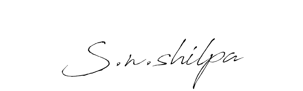 96+ S.n.shilpa Name Signature Style Ideas | Cool eSignature