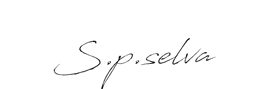 77+ S.p.selva Name Signature Style Ideas | Great eSignature