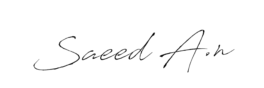 90+ Saeed A.n Name Signature Style Ideas | Awesome Autograph