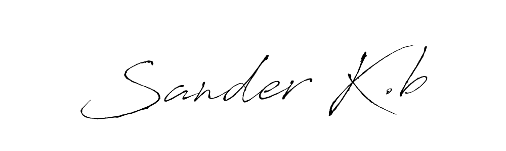 87+ Sander K.b Name Signature Style Ideas | Great E-Sign