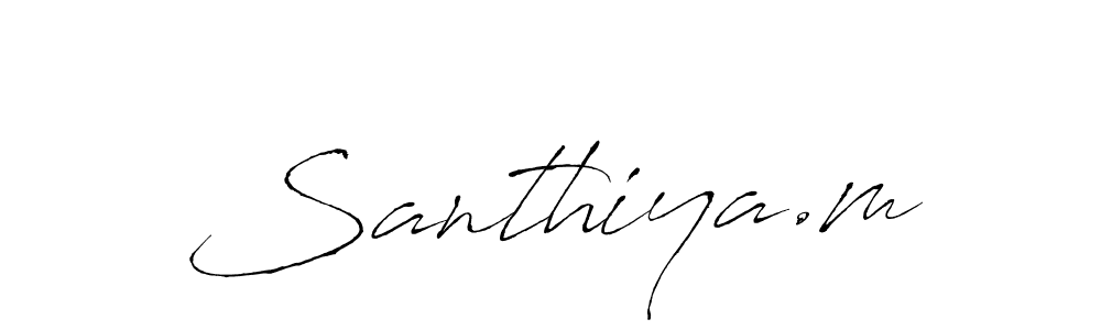 75+ Santhiya.m Name Signature Style Ideas | Good Online Signature