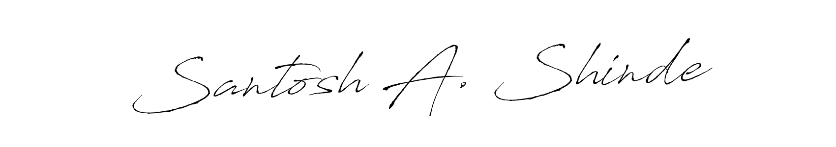 80+ Santosh A. Shinde Name Signature Style Ideas | Great Digital Signature