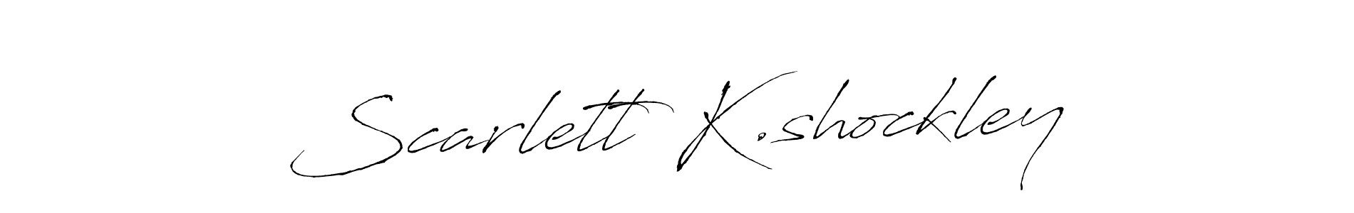 88+ Scarlett K.shockley Name Signature Style Ideas | Special E-Signature