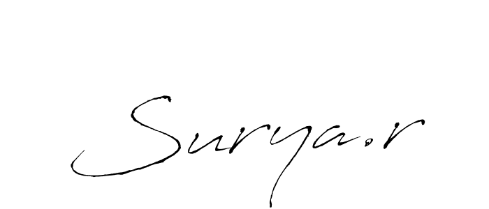 71+ Surya.r Name Signature Style Ideas | Creative Electronic Sign