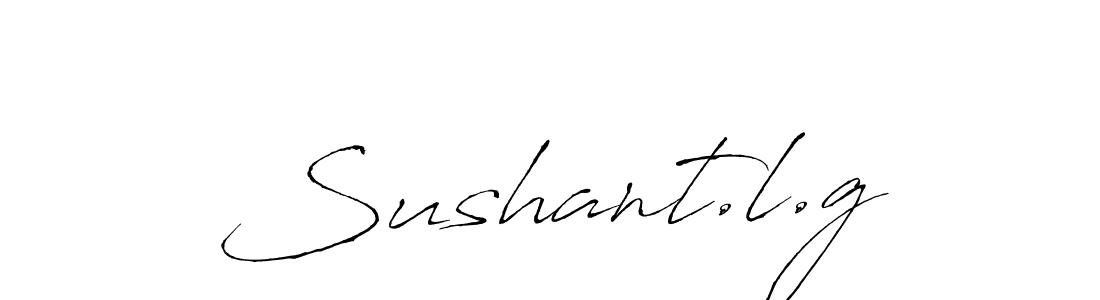 75+ Sushant.l.g Name Signature Style Ideas | Cool Digital Signature
