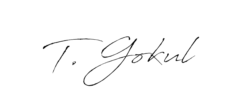 77+ T. Gokul Name Signature Style Ideas | New Digital Signature