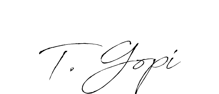 90+ T. Gopi Name Signature Style Ideas | Ideal E-Sign
