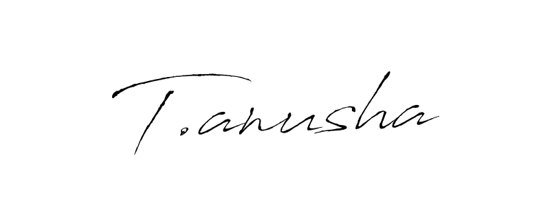 85+ T.anusha Name Signature Style Ideas | Amazing Online Signature