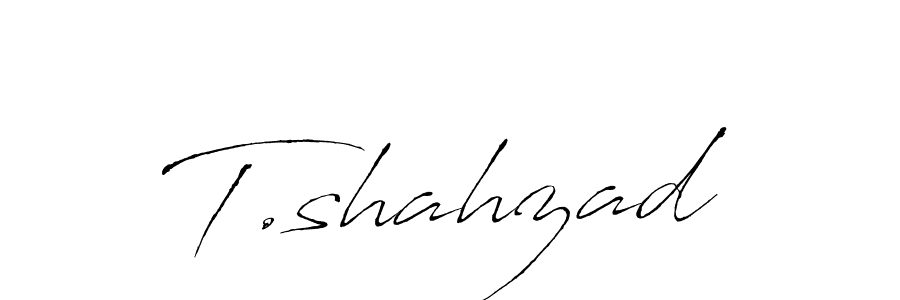 86+ T.shahzad Name Signature Style Ideas | Super E-Sign