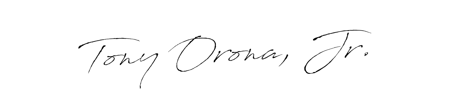 99+ Tony Orona, Jr. Name Signature Style Ideas | Perfect E-Sign