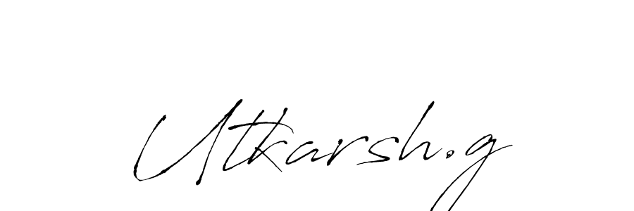 91+ Utkarsh.g Name Signature Style Ideas | New eSignature