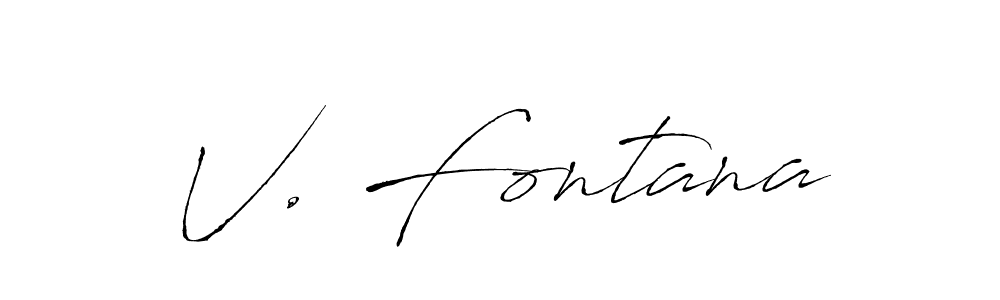 98+ V. Fontana Name Signature Style Ideas | Professional Electronic Sign