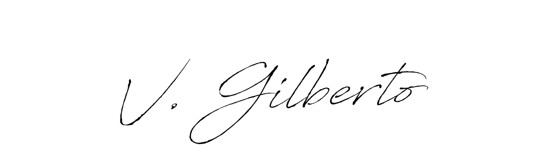 79+ V. Gilberto Name Signature Style Ideas | Great E-Signature